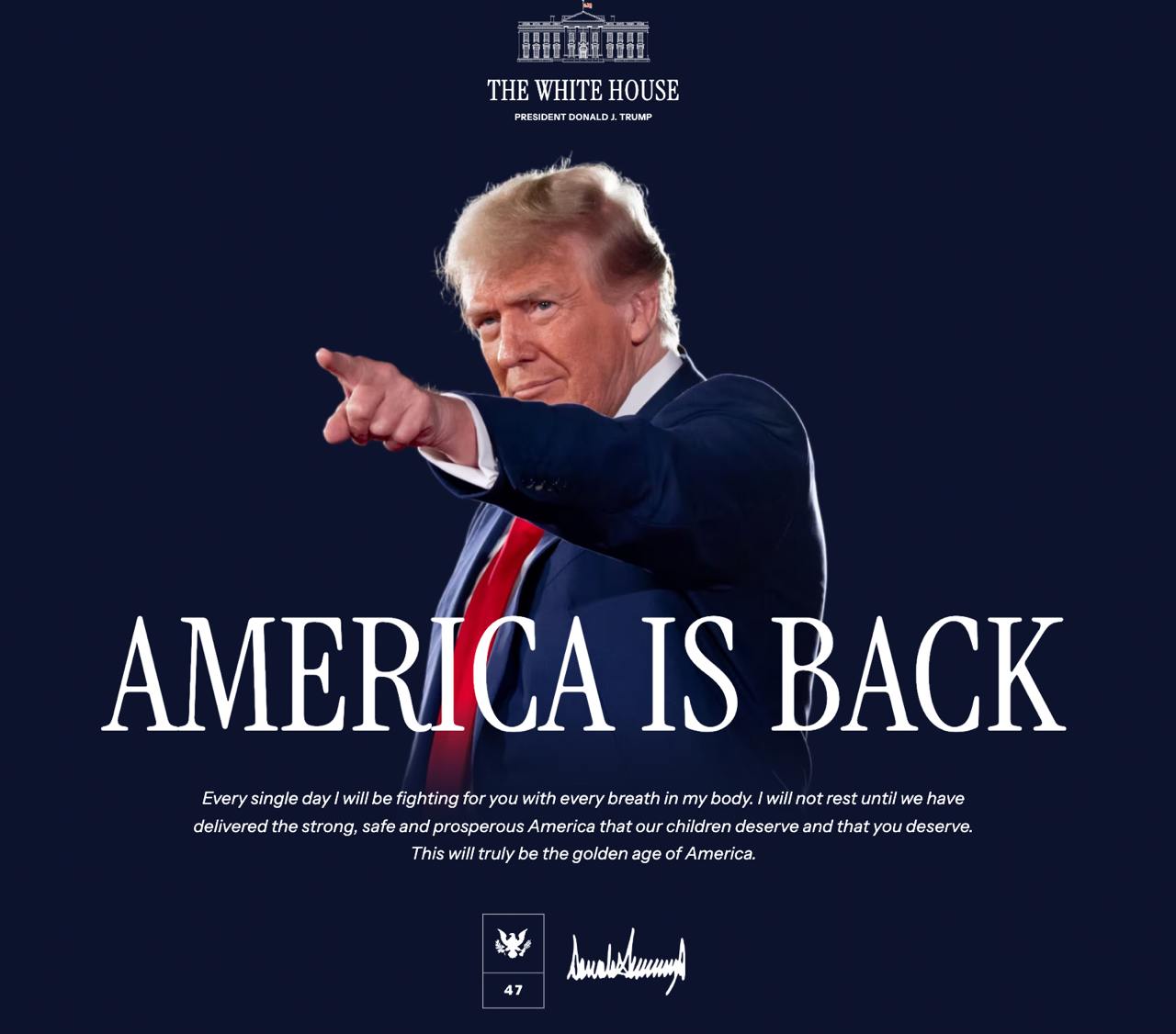 basil10 • Reuters: Трамп принял присягу во второй раз, пообещав быстрые действия по своей ...