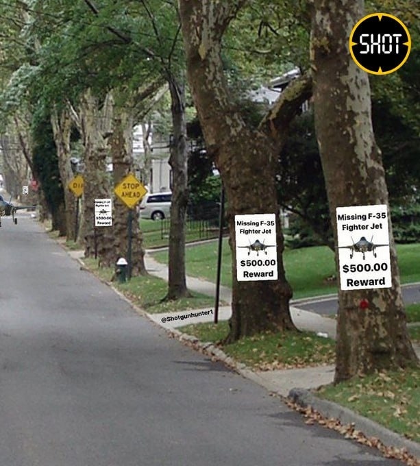 Mike1975 • ZeroHedge: Обломки F-35 найдены в 80 милях от зоны катапультирования пилота